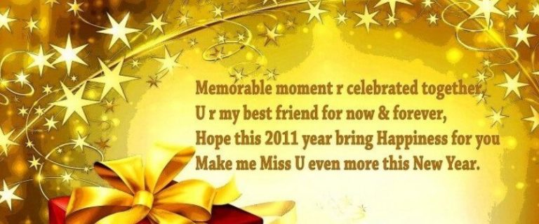 100 Happy New Year Wishes, Status, Images for WhatsApp and Facebook ...